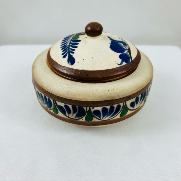 Other | Beautiful Mexican Pottery Trinket Box | Poshmark